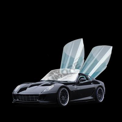 China High Clear Vision Front Windshield Sticker UV Protection Metallic Coating Car Window Film for sale