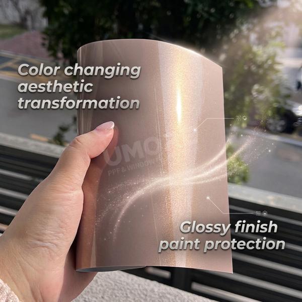 Quality Glossy Transparent Self Healing TPU Car Paint Protection Film Color Changing for sale
