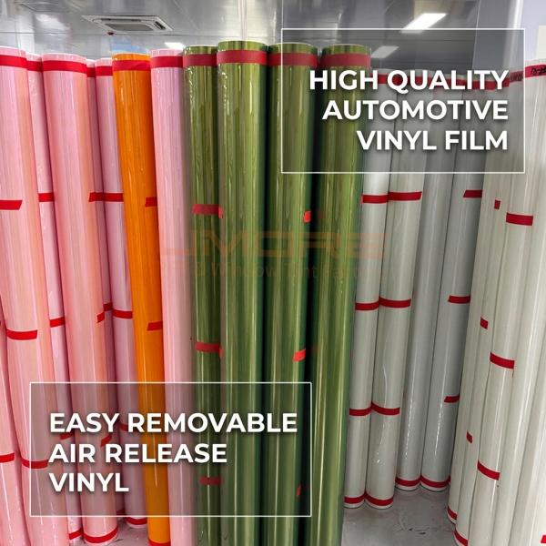 Quality Removable Matte Chrome Alexander Silver Color Car Body Wrap Film 6 Mil 150 Micron for sale