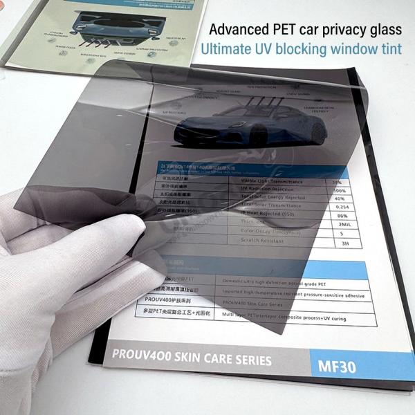 Quality PET Heat Resistant Sun Control Solar Privacy Glass Protection Auto Tint Car Window Films for sale