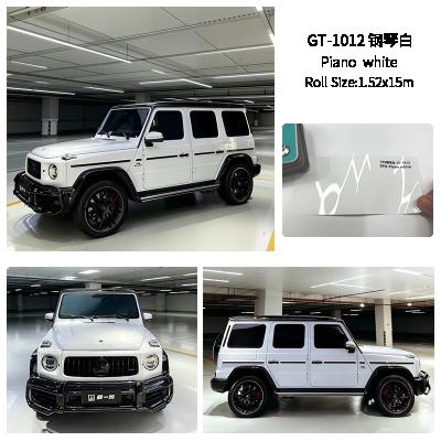 China TPU Piano white 1.52m*15m TPU Color PPF Paint Protection Film 7.5Mil Anti Scratch Anti-Yellow TPU Car Wrap PPF for sale