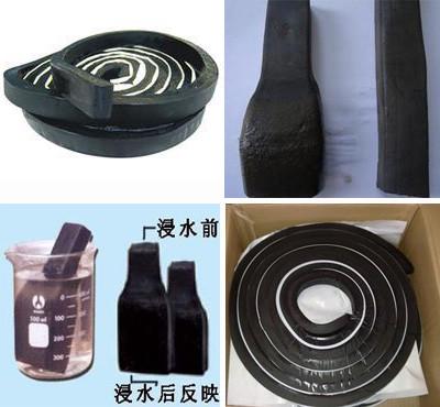 China High Expansion Ratio Black Bentonite Waterstop Bar For Concrete Joint for sale