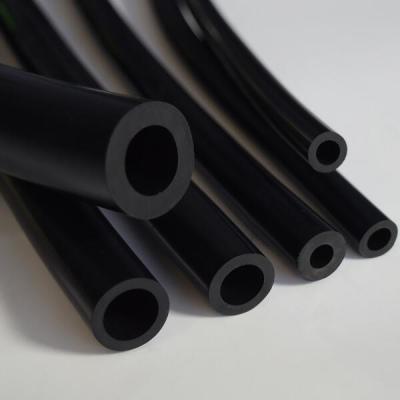 China Thermally electric conductive silicone rubber tube/thin silicone rubber tube for sale