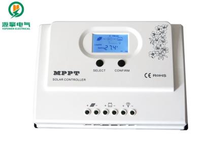Cina esposizione LCD del regolatore solare della tassa di 12V 24V 10A MPPT con la comunicazione di APP in vendita