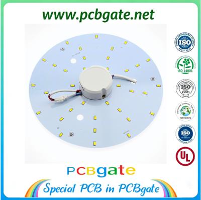 China LED Aluminum PCB with Built-in Constant Current Driver and High Thermal Conductivity for Ceiling Light Retrofit Board with Wide Voltage Range for sale