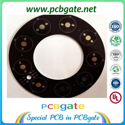 China Round Multi-LED Aluminum PCB (MCPCB), High Thermal Conductivity Ring/Full-Circle LED Light Source Circuit Board for sale