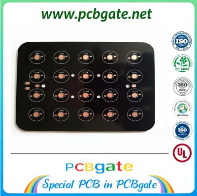 China Multi-COB High-Power LED Aluminum PCB (MCPCB), High Thermal Conductivity Array Light Source Circuit Board for sale