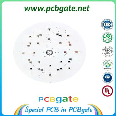 China 24-LED Round High-Power LED Aluminum PCB (MCPCB), High Thermal Conductivity Ceiling/High-Bay Light Source Circuit Board for sale