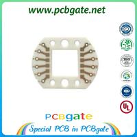 China High Voltage Insulation Alumina Ceramic Substrate PCB for sale