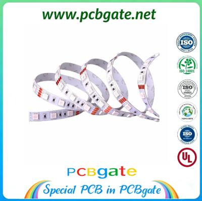 China Flexible LED Strip PCB Module (MCPCB), High Thermal Conductivity FPC for Indoor/Outdoor Decorative & Engineering Lighting for sale