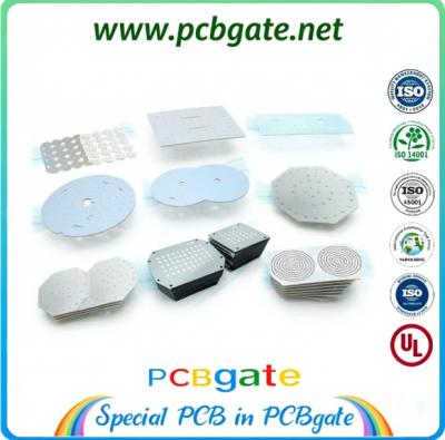China Custom Multi-Shape LED Aluminum PCB Series (MCPCB), High Thermal Conductivity Low cost  for Non-Standard & Creative Lighting for sale