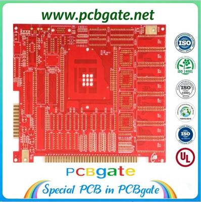 China Immersion gold FR4 Rogers PCB circuit boards RO4003 4350 material PCB for Antenna Products for sale