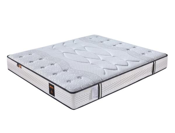 Quality White Comfort Pocket Mattress With Latex Memory Foam For Ultimate Comfort Support for sale