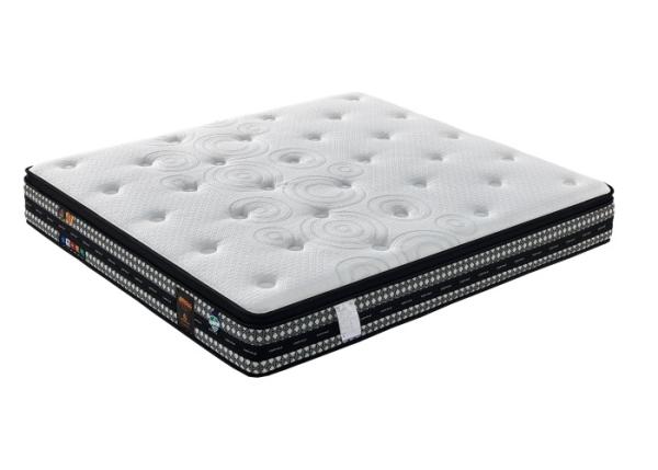 Quality Dual Spring Mattress Mini Coils Pocket Spring Mattress Ice Silk Cooling Cover for sale