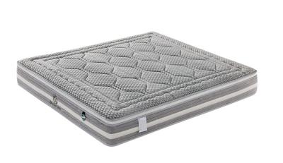 China Graphene Fabric Luxury Pocket Mattress With Latex Foam For Cool Supportive Sleep for sale
