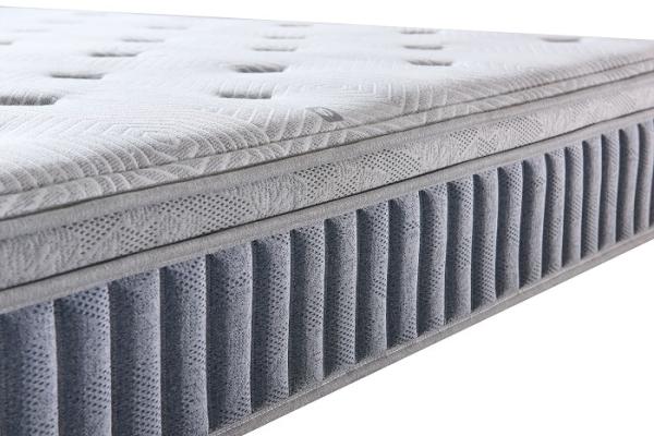Quality Quiet Pocket Spring Hotel Bed Mattress  Noiseless Coils For Undisturbed Guest Sleep for sale