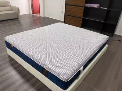 China White Sleep Smart Mattress Okin Motor Adjustable Individually Wrapped Springs Better Support for sale