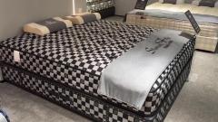 Premium Handmade Mattress Cool Fabric Wool Cotton Blend  Pocket Spring for Ultimate Sleep