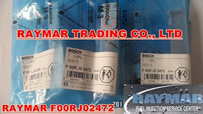 China Válvula comum F00RJ02472 do injector do trilho de BOSCH à venda