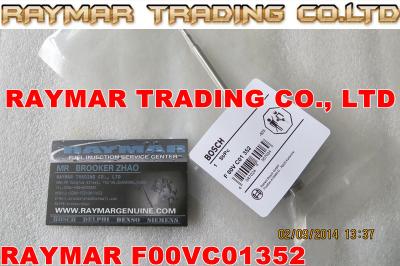 China Válvula comum F00VC01352 do injector do trilho de Bosch (nenhum pacote original) à venda