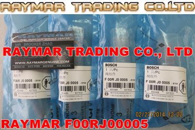 China Válvula comum F00RJ00005 do injector do trilho de Bosch à venda