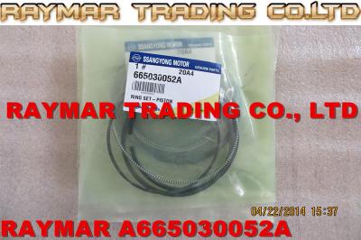 China Piston Ring Set for SSANGYONG 665030052A, A665030052A for sale
