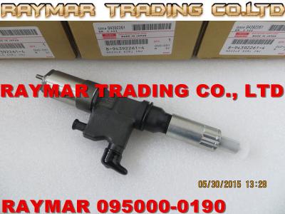 Китай Инжектор топлива DENSO 095000-0190, 095000-0145 для ISUZU 6HK1 8943922610, 8943922614 продается