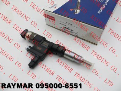 Inyector común auténtico del carril de DENSO 095000-6550, 095000-6551 para el práctico de costa N04C 23670-78140 de TOYOTA