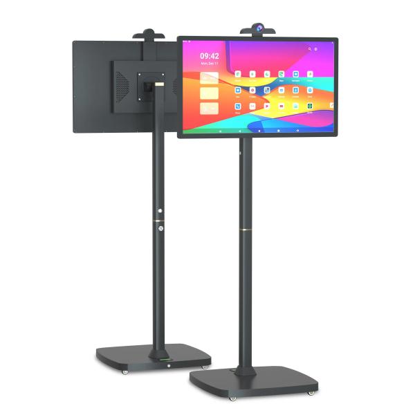 27inch Standbyme Movable Smart TV Android10 no lag  Live broadcast available Mobile smart Tv with roller