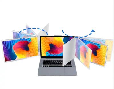 中国 ラップトップのスクリーン拡張用の14インチポータブルトリプルモニター 300CD/M2 25ms 販売のため