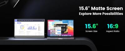 中国 15.6インチ USB 4k ポータブルモニター スクリーン エクステンダー 販売のため