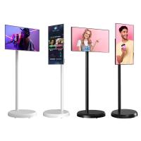 Quality Standbyme Tv 21.5 Inch Incell Floor Standing Smart Display Indoor Android 12 for sale