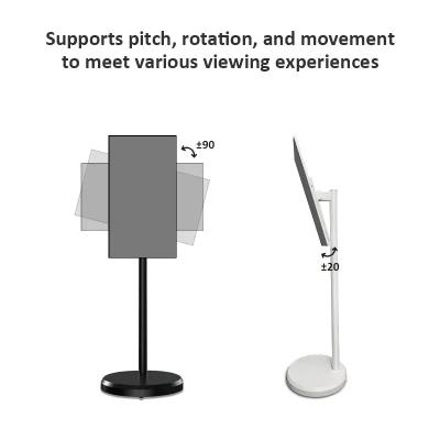 Cina 22 pollici Stanbyme Monitor Portable Smart Interactive Display Con Batteria Wifi in vendita