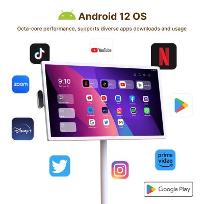 China 1080p Wi-Fi Streaming ao vivo Smart TV Broadcast Control de voz com toque na célula e microfone duplo à venda
