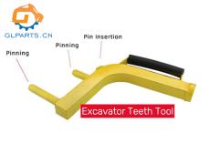 Ferramenta de remoção de dentes de balde de escavadeira durável Chave de alta performance