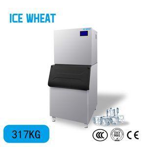 China 317kg/Day Fully Automatic Commercial Ice Machine Block Ice Kitchen Bar Split for sale