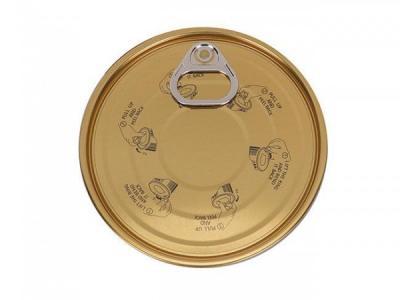 China Aluminum Easy Open End 603# iron Easy Open End (Printing) for sale