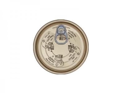 China Canned Food Easy Open End Food Can EOE-309#（ETP TFS） for sale