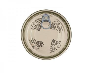 China Canned Food Easy Open End Food Can EOE-404#（ETP TFS） for sale