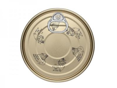 China Canned Food Easy Open End Food Can EOE-603#（ETP TFS） for sale