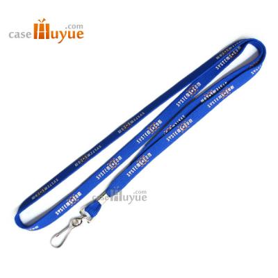 China Neck Lanyard 10mm Polyester Lanyard with a metal hook from China Lanyard Manufacturer for sale