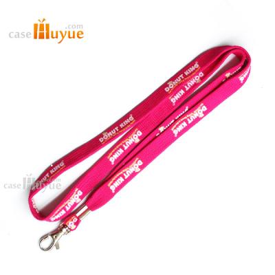 China Neck Lanyard 10mm Polyester Lanyard with a metal hook from China Lanyard Manufacturer for sale