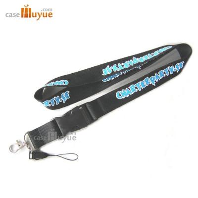 China 20mm Polyester Lanyard with metal hook and a sting from China Lanyard Manufacturer for sale