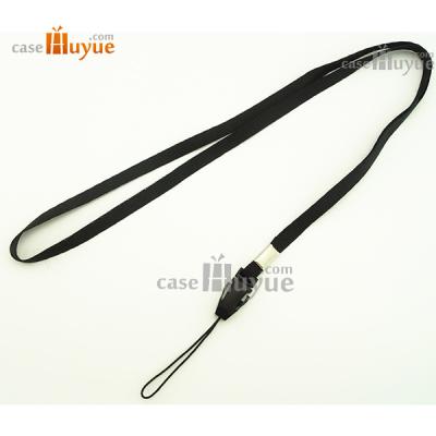 China 7mm Black Nylon Lanyard for promotion or USB stick from China Wholesale for sale