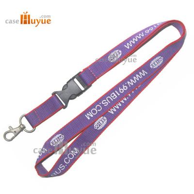 China Promotion Gift Neck Lanyard with metal hook and ABS buckle from Lanyard China Manufacturer for sale