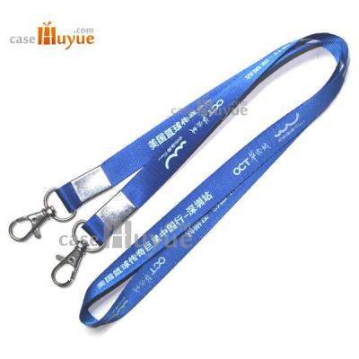 China High End neck Lanyard with 2 caribiner hook from China manufacturer for sale