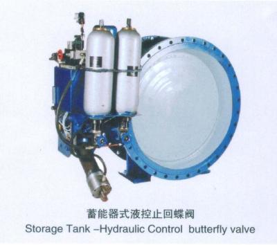 China accumulator type hydraulic control slowly closed valve for sale