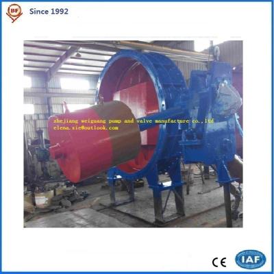 China counter weight type hydraulic control slowly closed check butterfly valve for sale