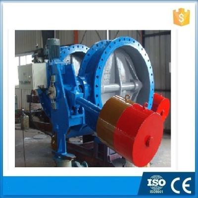 China counter weight type hydraulic control slowly closed check butterfly valve PN6 PN10 PN16 for sale