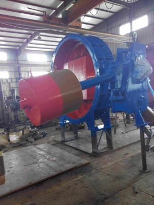 China BUTTERFLY VALVE WITH HYDRAULIC ACTUATOR FOR HYDRO POWER PLANT for sale